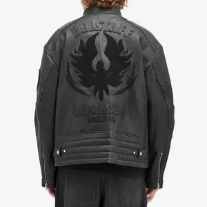 REPRESENT X Belstaff Leather Race Jacket