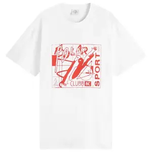 POLAR SKATE CO. Clubb Inc T-shirt - White