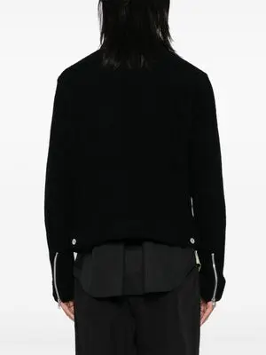BLACK COMME DES GARÇONS Zip-up Jacket