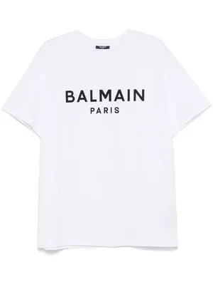 Balmain Logo-print T-shirt - White