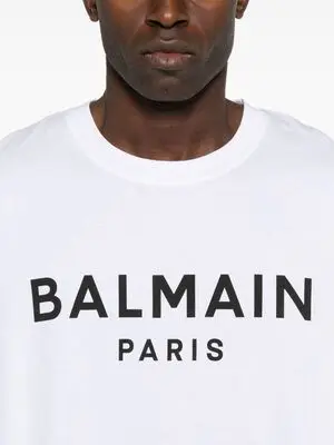 Balmain Logo-print T-shirt - White