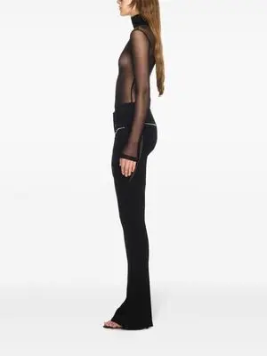 Off-White Stamp Long-sleeve Top - Black