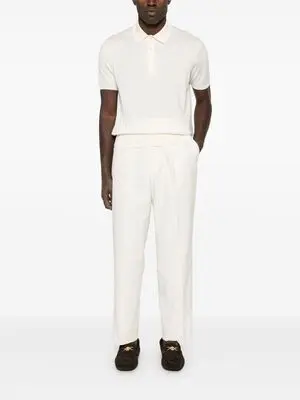 TOM FORD Cotton Polo Shirt - Neutrals