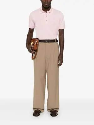 TOM FORD Piqué-weave Polo Shirt - Pink