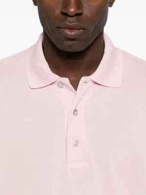 TOM FORD Piqué-weave Polo Shirt - Pink