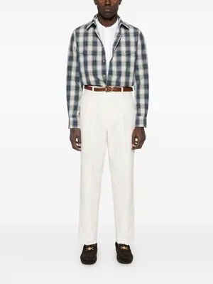 TOM FORD Long-sleeve Henley T-shirt - White
