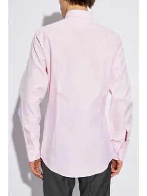 Dsquared2 Logo-embroidered Shirt - Pink