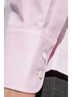 Dsquared2 Logo-embroidered Shirt - Pink