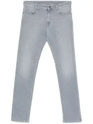 Canali Straight Leg Jeans - Grey