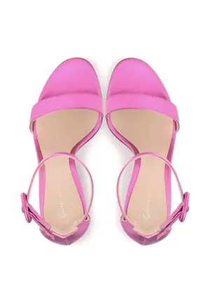 GIANVITO ROSSI 105mm Portofino Sandals - Pink