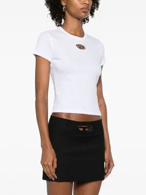 DIESEL® T-uncutie-long-od T-shirt - White