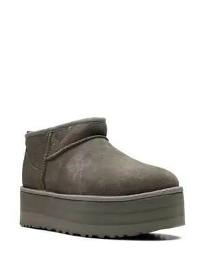 UGG Classic Ultra Mini Ankle Boots - Green