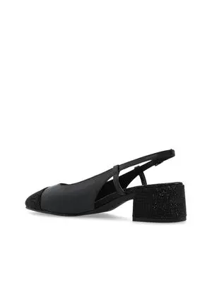 Tory Burch 45mm Cap-toe Slingback Pumps