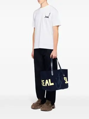 JW Anderson Jwa Slogan-print T-shirt - White