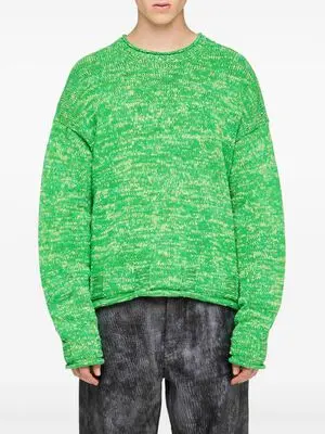 JW Anderson Tie-dye Knit Sweater - Green