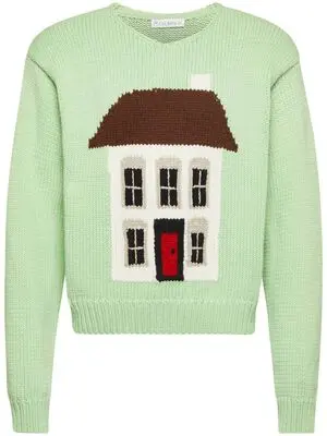 Jw Anderson V Neck Sweaters For Men