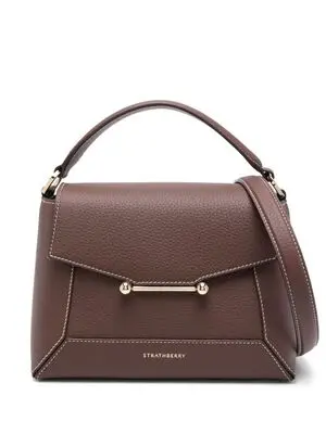Strathberry Mosaic Tote Bag - Brown