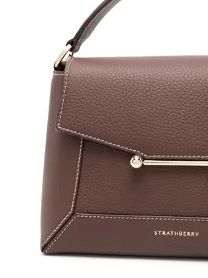 Strathberry Mosaic Tote Bag - Brown
