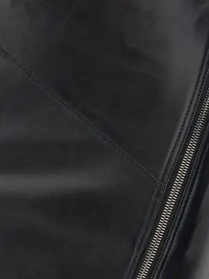 Isabel Marant Étoile Jeanne Leather Skirt - Black