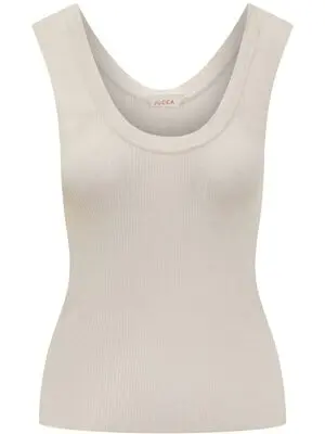 JUCCA Ribbed Tank Top