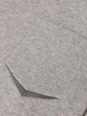 Brunello Cucinelli Bead-detailed Cashmere Jumper