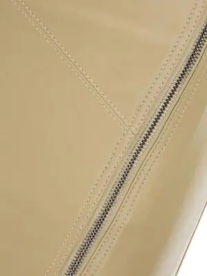 Isabel Marant Étoile Jeanne Leather Skirt - Neutrals