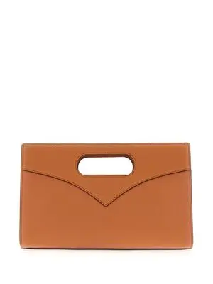Mcm Small Diamond Tote Bag - Brown