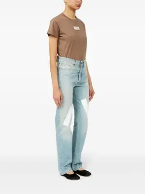 MAISON MARGIELA Distressed Straight Jeans - Blue