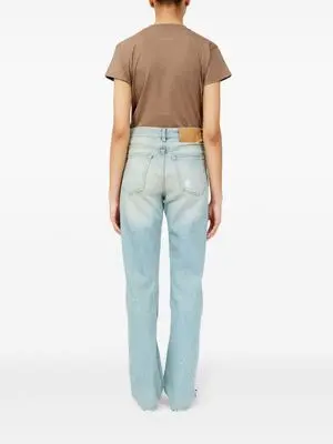 MAISON MARGIELA Distressed Straight Jeans - Blue