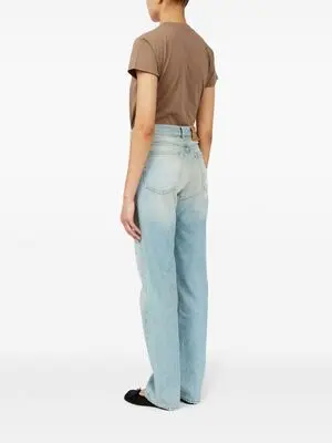 MAISON MARGIELA Distressed Straight Jeans - Blue