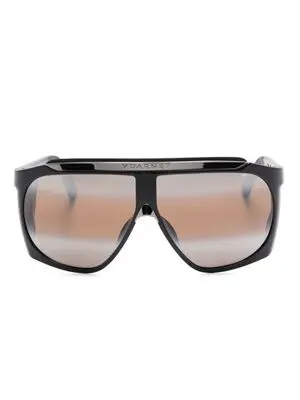 Vuarnet Shield-frame Sunglasses - Black
