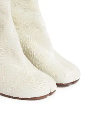MAISON MARGIELA 80mm Tabi Ankle Boots - White