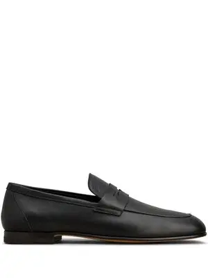 TOD'S Leather Loafers - Black
