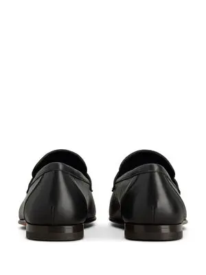 TOD'S Leather Loafers - Black