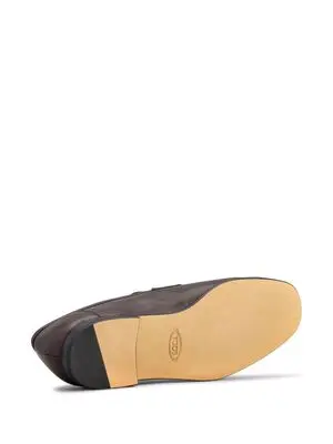 TOD'S Leather Loafers - Red