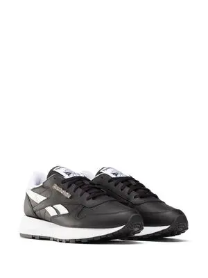 REEBOK Classic Faux-leather Sneakers - Black