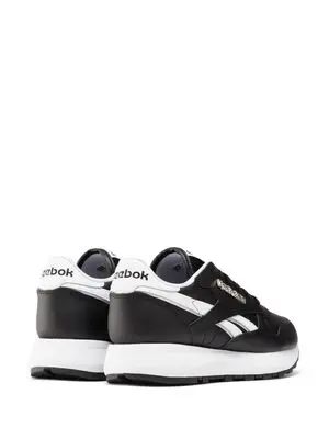 REEBOK Classic Faux-leather Sneakers - Black