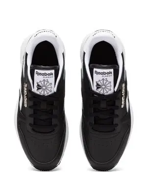 REEBOK Classic Faux-leather Sneakers - Black