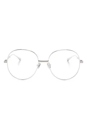 Valentino Garavani V-stud-iii Eyeglasses - Silver