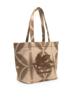 Etro Logo-embroidered Tote Bag