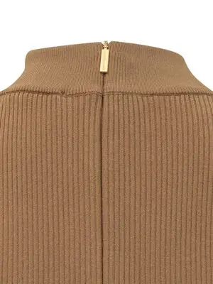 Michael Kors Mock-neck Ribbed Jumper