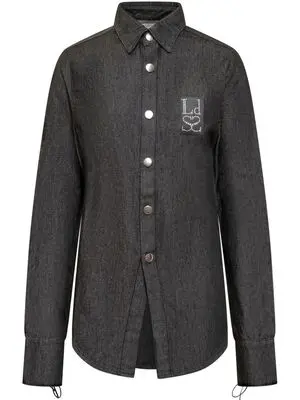 LUDOVIC DE SAINT SERNIN Logo Shirt - Black