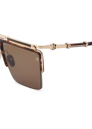 Balmain Triomphe Aviator-style Sunglasses