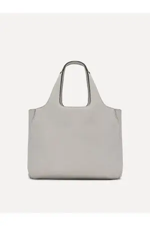 Oscar De La Renta Mini Topaz Tote - Natural