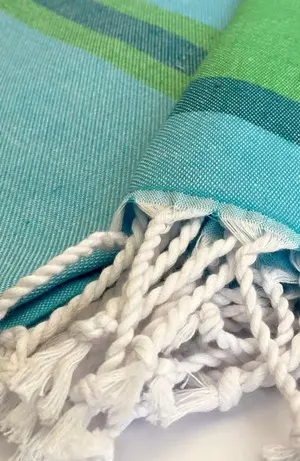 ECO HILANA Samara Striped Sustainable Turkish Towel