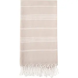 ECO HILANA Pure Series Sustainable Turkish Towel - Beige