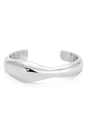 Ettika Liquid Cuff Bracelet - Silver