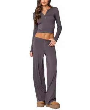 EDIKTED Kait Pants - Gray