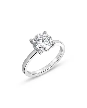Bloomingdale'S Certified Lab Grown 5.0 Tcw Diamond Engagement Ring - White