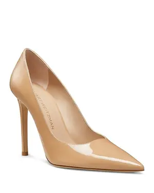 STUART WEITZMAN Power 100 Pumps - Adobe